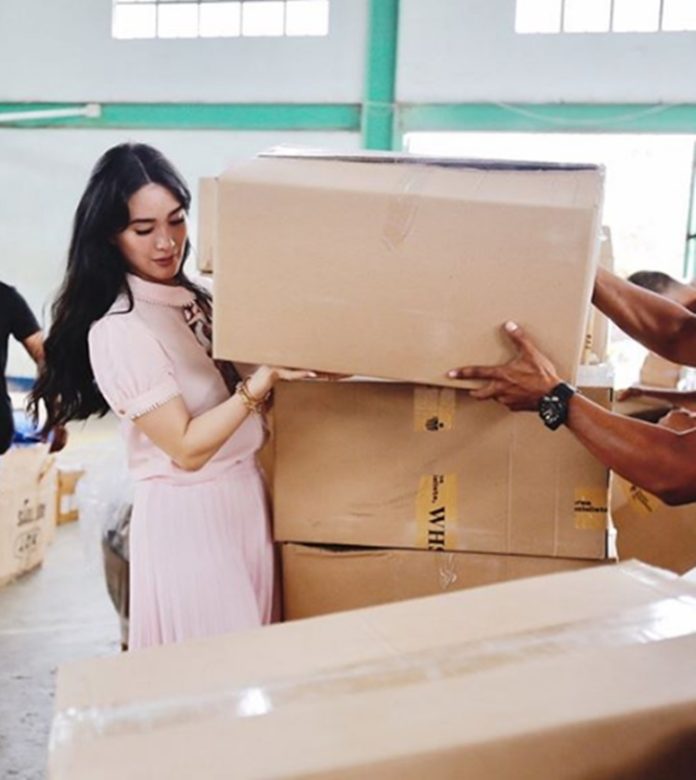 Heart Evangelista Relief Operation Being Compared to Angel Locsin