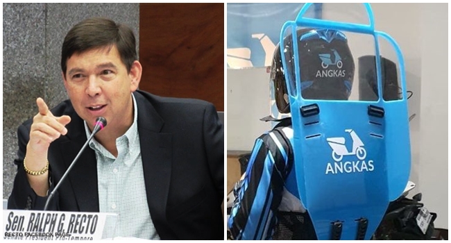 Senator Ralph Recto Reacts to New Protocol on Motorcycle Barrier