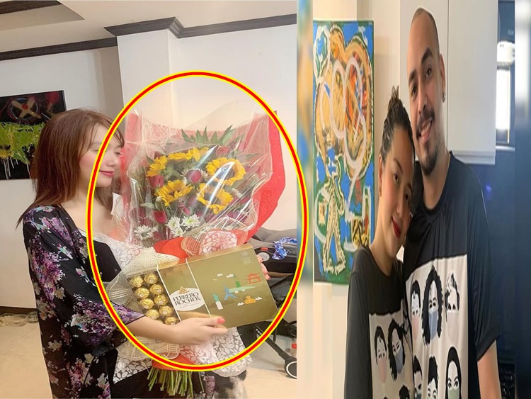 China Roces Receives Flower & Chocolates Amid Issue w/ Tim Sawyer