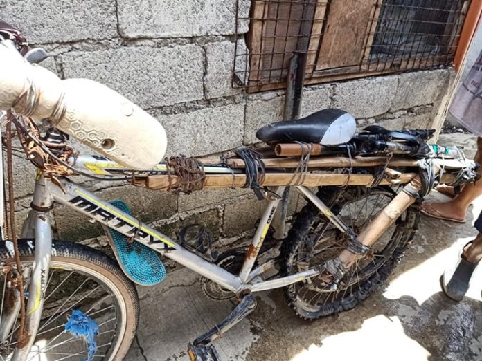 Poor Man Fixing His Improvised Bike Receives Brand New Bike