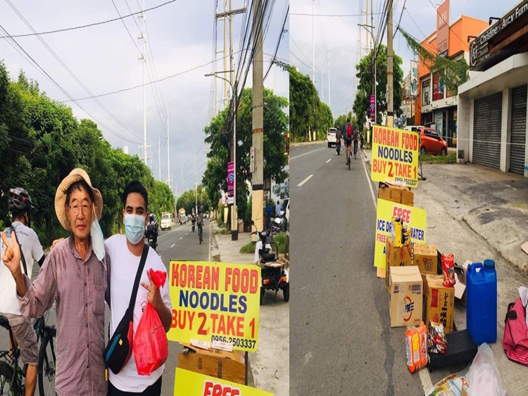 Netizen Shares Photos of Kind Korean National Selling Noodles & Giving ...