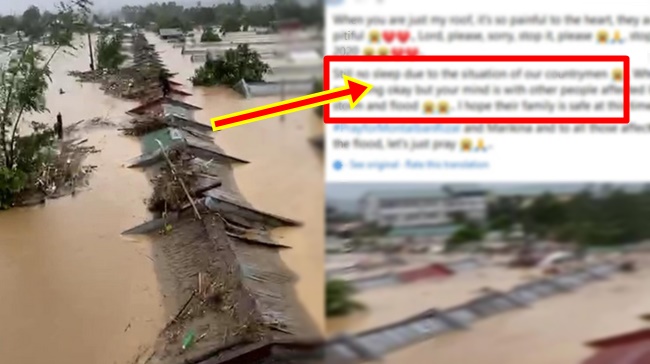 Photos of Rizal Houses Being Submerged In Flood Water Go Viral