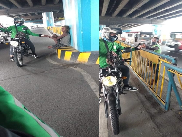 Kind Customer Asks Grab Rider To Give Her Orders to Less-Fortunate People