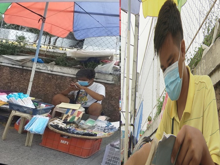 Viral Student Vendor in Parañaque Receives Gadget for Study