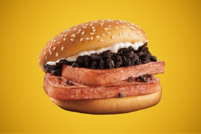 McDonald’s in China Introduces Spam Burger w/ Oreo