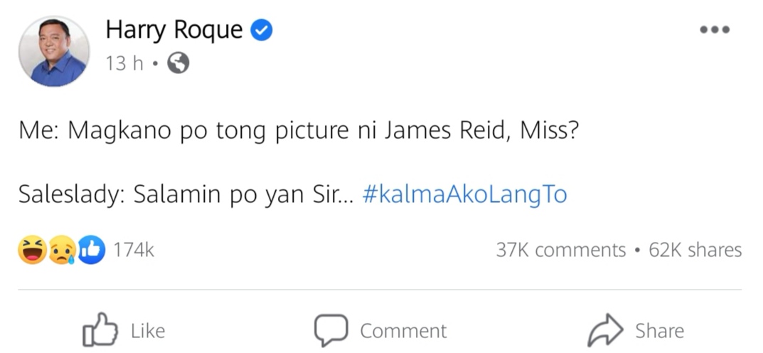Harry Roque Jokes on Looking Like James Reid; Netizens React