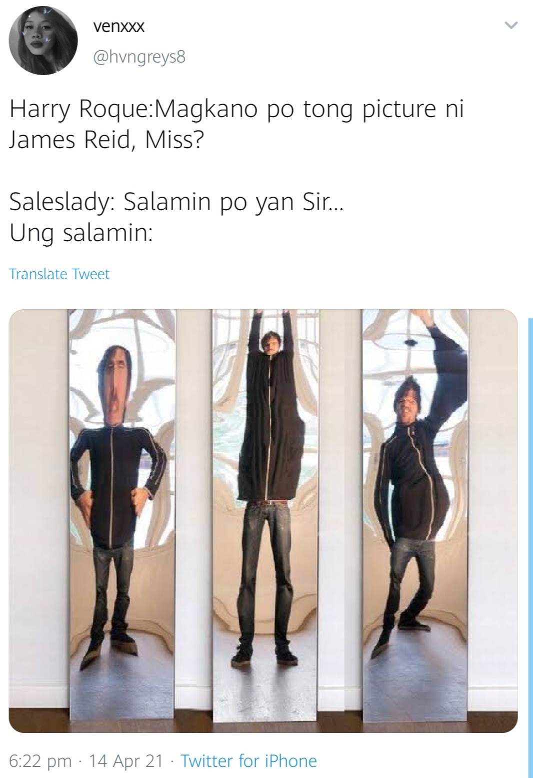 Harry Roque Jokes on Looking Like James Reid; Netizens React