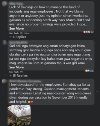 Heartbreaking Photo of Gaisano Employees After Mall was Hit by Fire ...