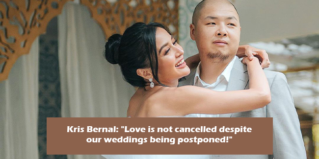 Kris Bernal Urges Couples Who Rescheduled Wedding Amidst Pandemic