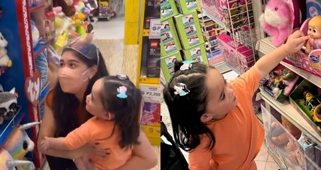 Dani Barretto's Daughter Millie Enjoys "First Toy Store Experience" (Video)