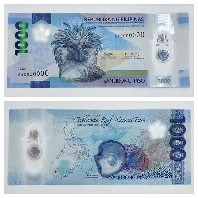 BSP Unveils New Design For P1,000 Banknote