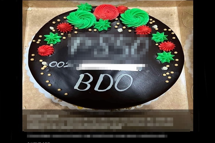 Cake w/ Hilarious Greetings Goes Viral Online (Unang Slice, Singil Agad)