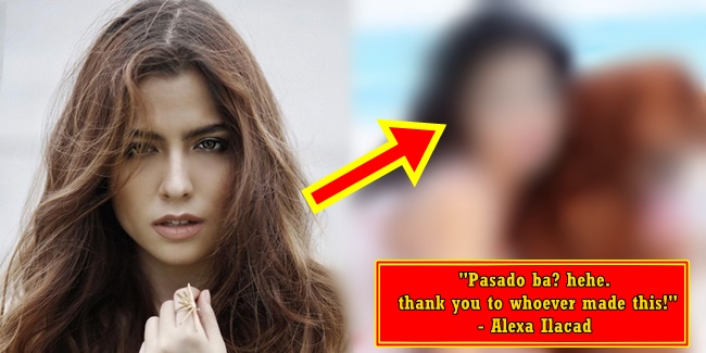 Alexa Ilacad Reacts To Edited Photo Of Her As Marimar Alexa Ilacad Reacts To Edited Photo Of Her As Marimar