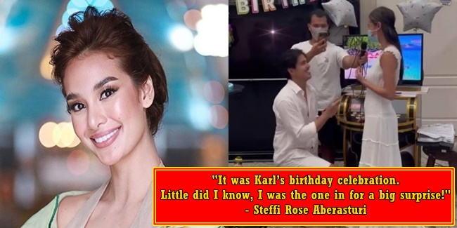 Steffi Rose Aberasturi Share Glimpse Of How Boyfriend Proposed Marriage ...