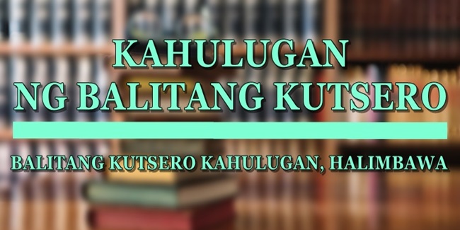 Balitang Kutsero Kahulugan At Mga Halimbawa Nito