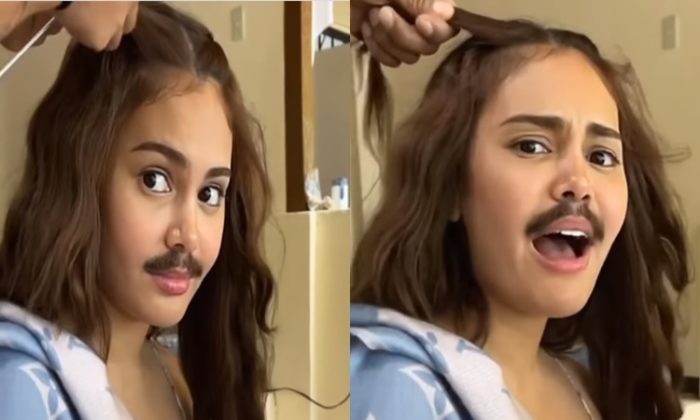 Jake Ejercito Pokes Fun At Ivana Alawi By Using Hilarious Mustache ...