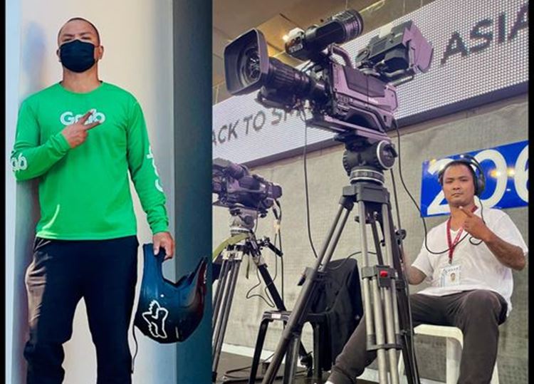 Grab Rider/Cameraman Shares Inspiring Story on Social Media