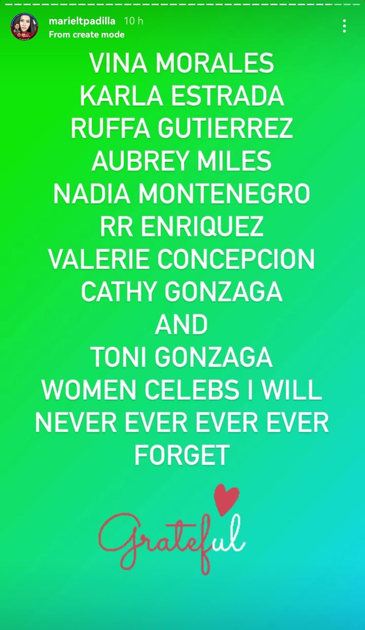 Mariel Rodriguez Forgot to Include Bianca Gonzalez in Her List of Women ...