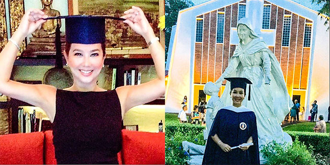 Korina Sanchez Looks Back On Her Master’s Degree Graduation