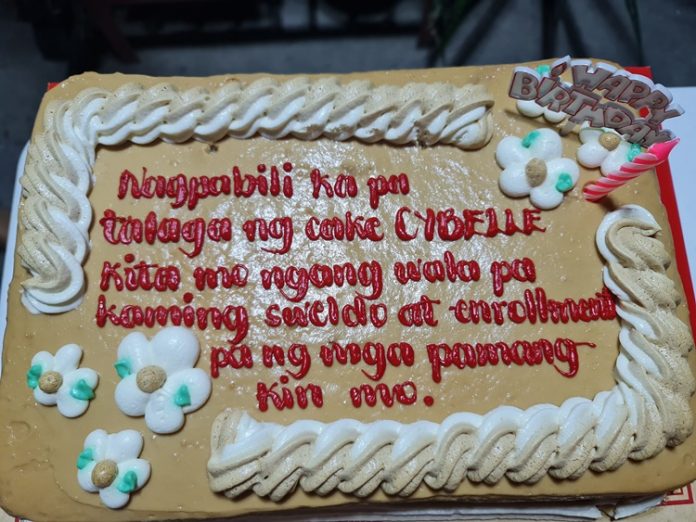Lady Netizen Goes Viral Due to Unique Dedication Cake Containing “Sermon”