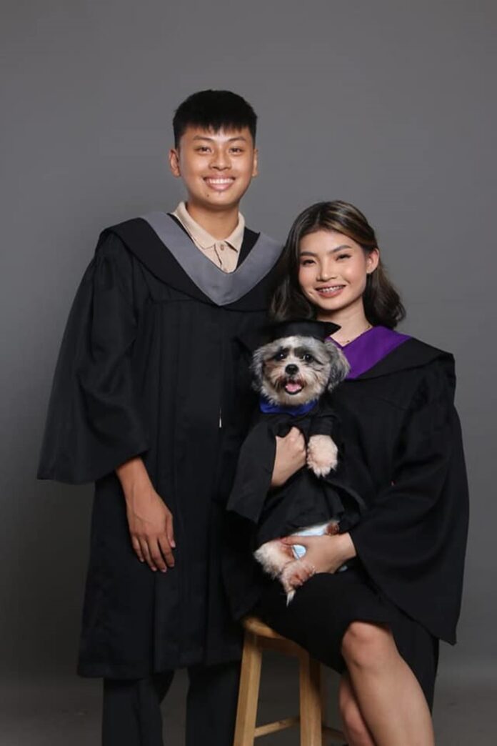 Fur Parents Finish College & Celebrate Graduation w/ Their Shih Tzu