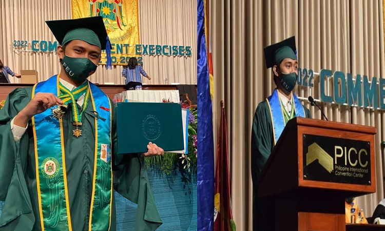 Summa Cum Laude Gives Heartwarming Speech During Graduation