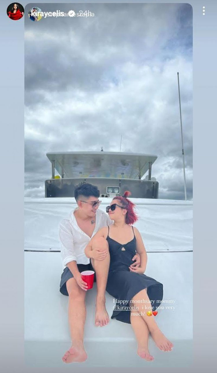 Kiray Celis and Stephan Estopia Marks 32nd Monthsary As Couple