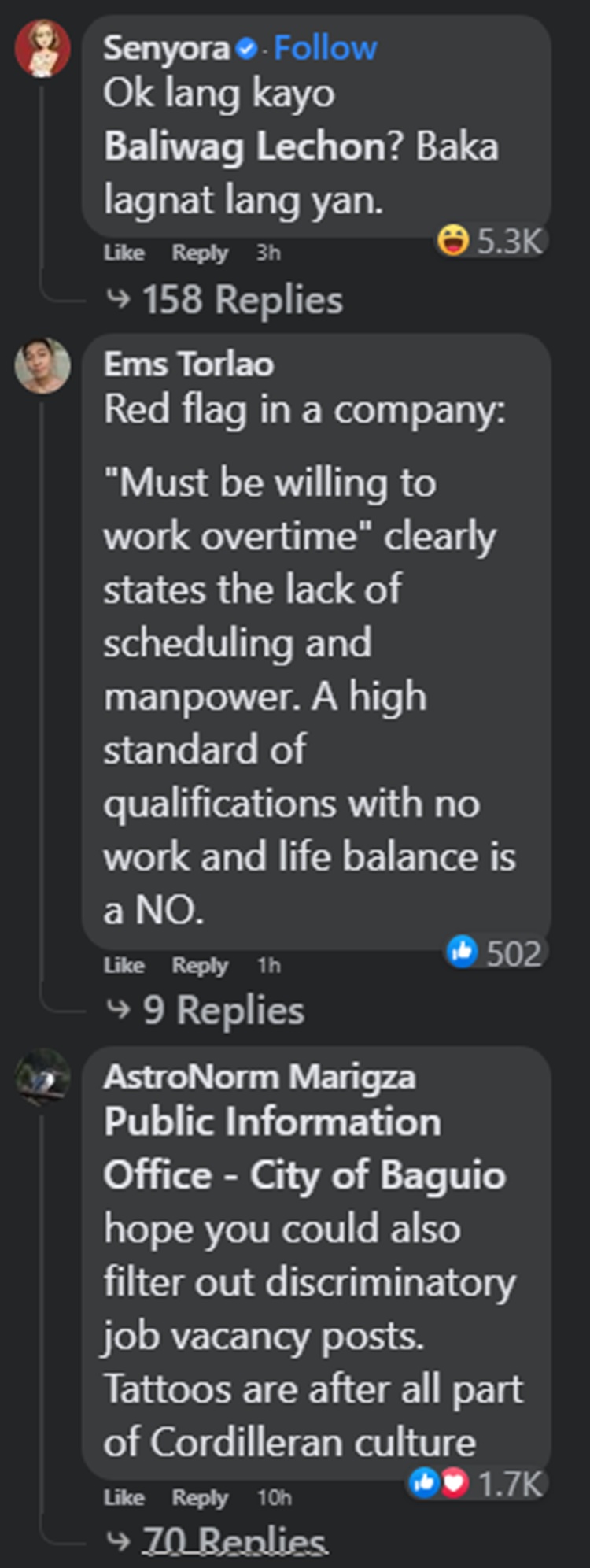 Baliwag Lechon Manok Criticized for "NO TATTOO" Requirement in Job ...