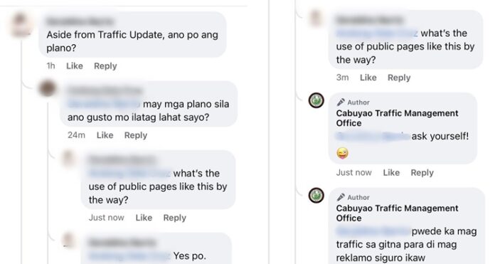 Cabuyao Traffic Management Office Apologizes for Rude Response to Netizen