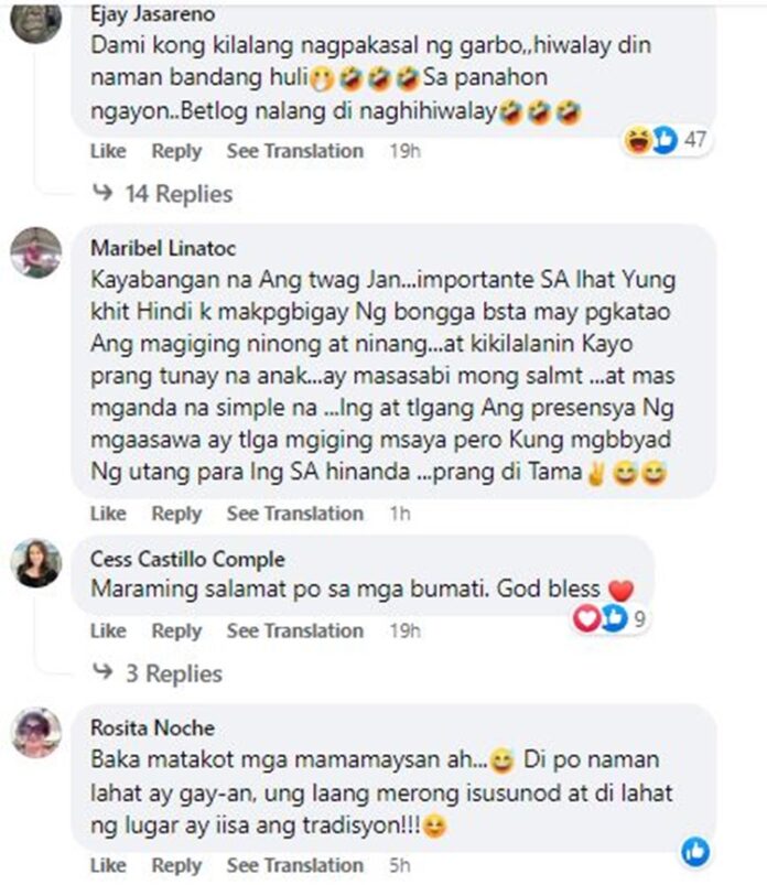 Batangas Couple Goes Viral For Giving Gifts For Their Ninong & Ninang ...