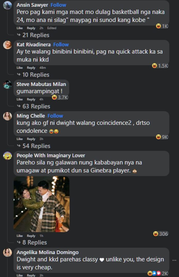 FRANCESCA TARUC - Beauty Queen Elicits Comments for 'Coincidence' Birthday Greeting on Dwight Ramos