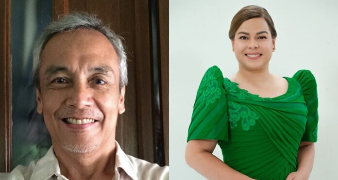 Jim Paredes Reacts to Promise of VP Sara Duterte to Solve Education ...