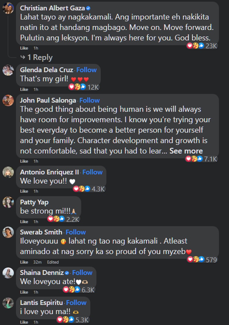 Zeinab Harake Issues Public Apology Amid Controversy with Wilbert Tolentino