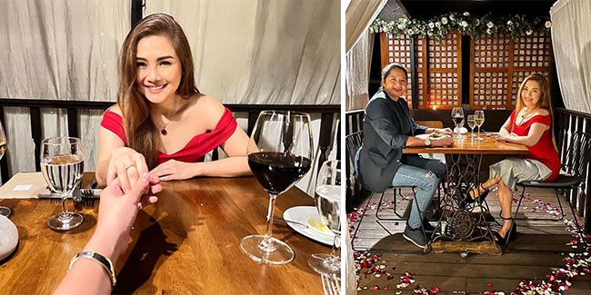 Sheryn Regis Celebrates Birthday At Home