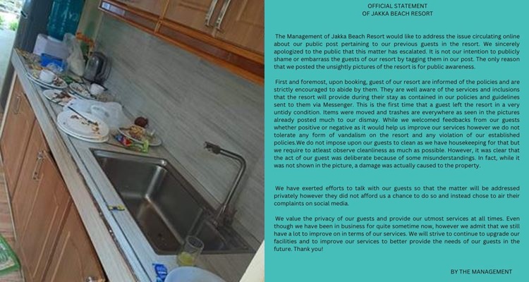 JAKKA Beach Resort Releases Official Statement Over 'Dirty' Villa Issue ...