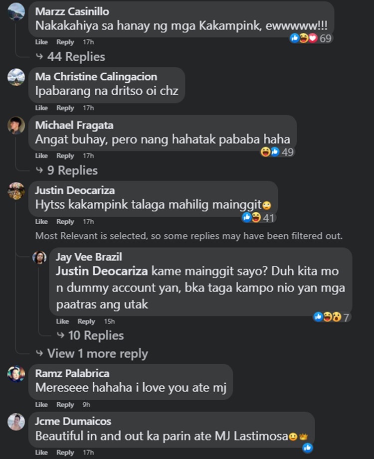 MJ Lastimosa Reacts to Kakampink Who Calls her "Retokada"