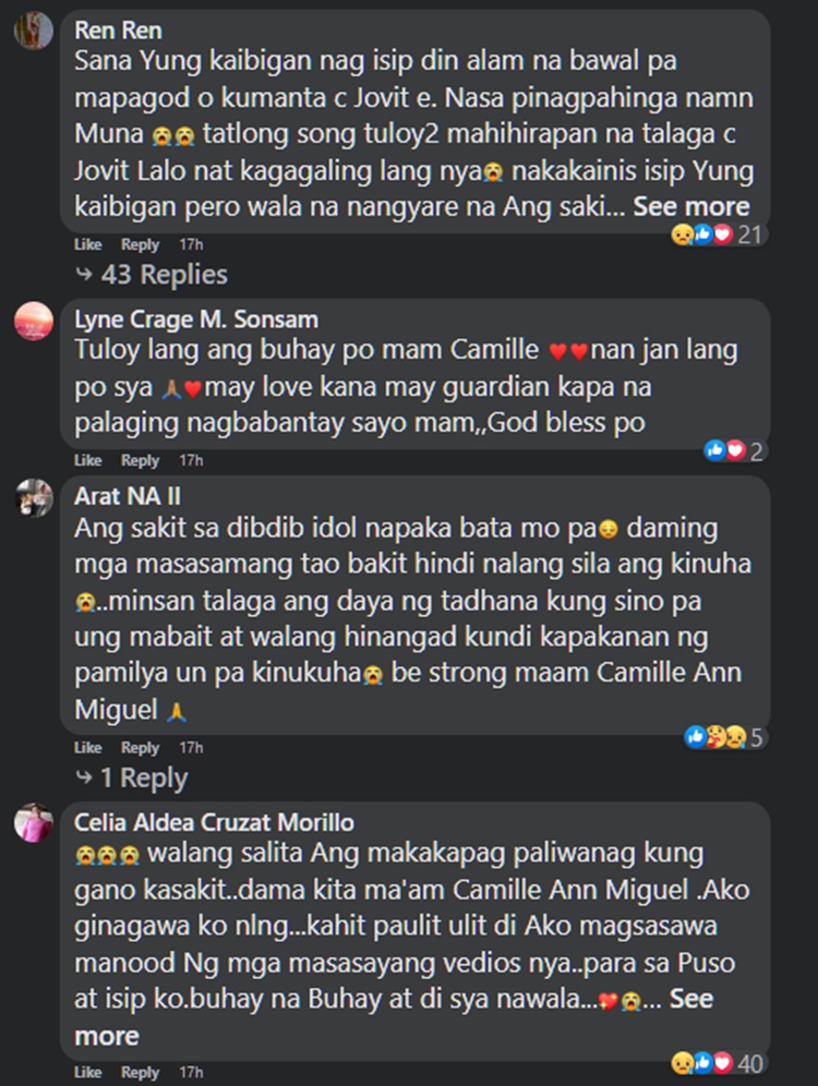 Jovit Baldivino's Partner Reveals Last Messenger Convo with Late Singer