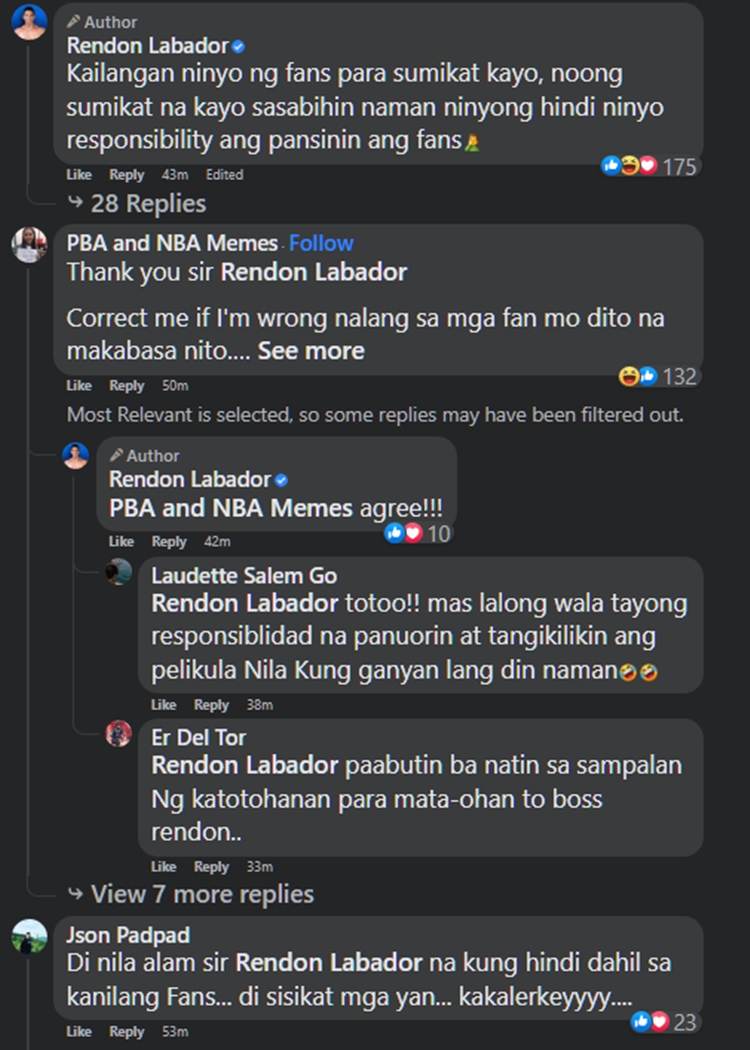 Rendon Labador Slams Nadine Lustre Calling her "Mahina ang Utak"