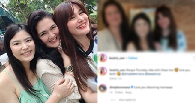 Beatriz Saw Reunites w/ One More Chance Co-Stars Bea Alonzo, Dimples Romana