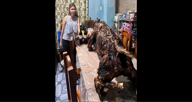 Netizen Flexes Cousin's "Handa" on New Year's Eve: "Dinosaur ang handa ...