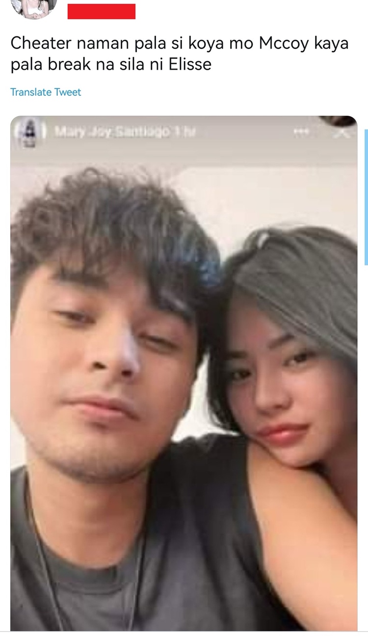 McCoy De Leon Accused of Leaving Elisse Joson for Mary Joy Santiago