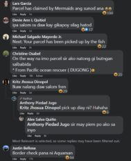 Male Netizen Asks for Help After his "Parcel Fell to the Ocean"