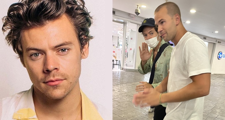 Harry Styles Spotted at a Mall in Manila