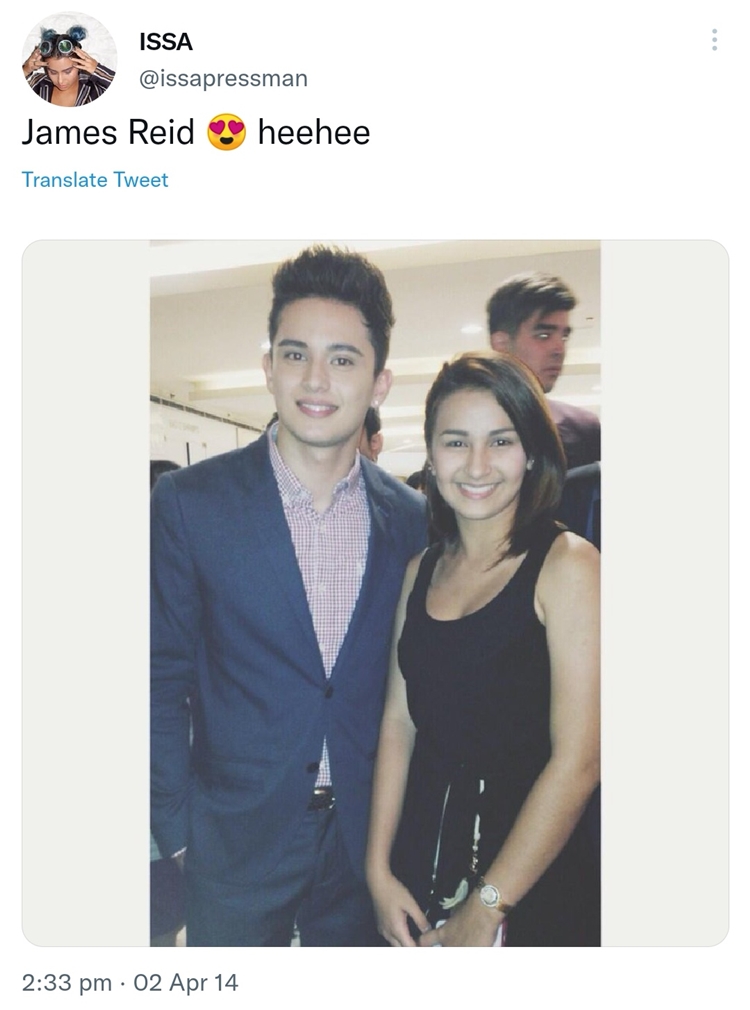 Old Photo of Issa Pressman and James Reid Resurfaces