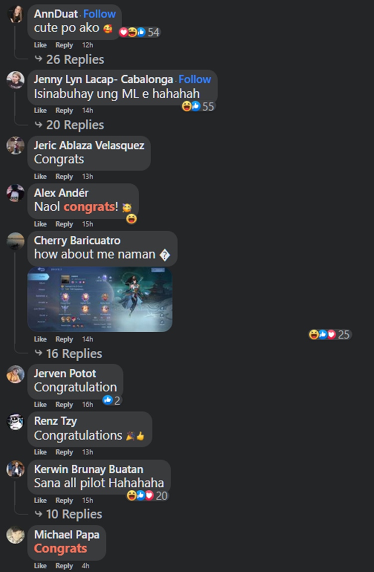 Female Mobile Legends Player Celebrates After Reaching 'Mythical Glory'