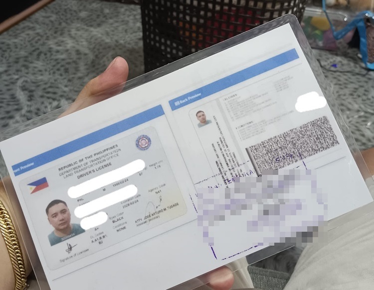 Motorist Flexes Laminated Paper Driver’s License: "Gaano kalaki ...