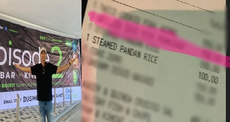 Rendon Labador Proud After P100 Per Cup of Rice at His Resto Became ...