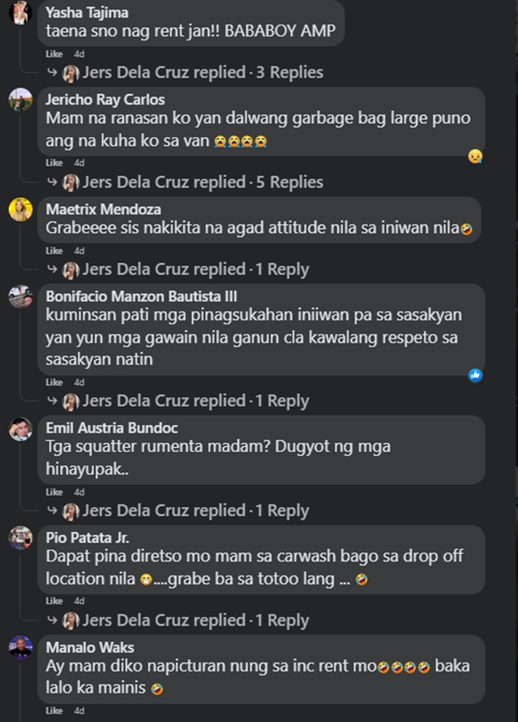 Businesswoman Expresses Disappointment as Renters Leave Garbage in Van