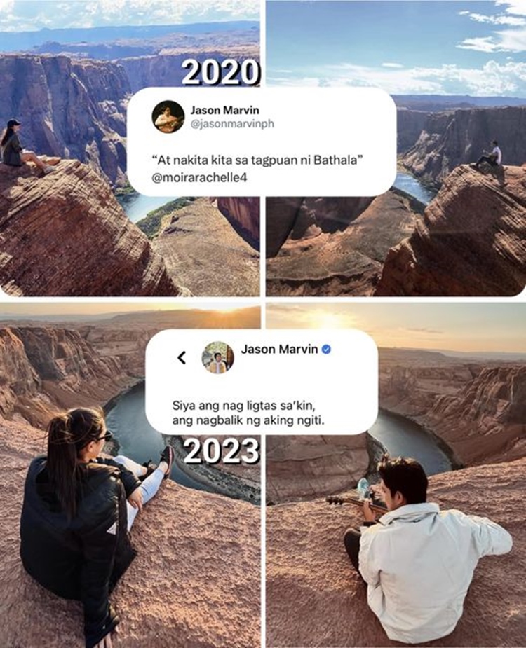 Jason Marvin Hernandez's Endearing Post for Moira Dela Torre in 2020 ...