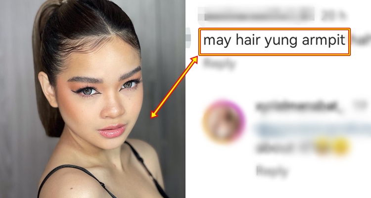 Xyriel Manabat Responds to Netizen Telling Her: "May hair yung armpit"